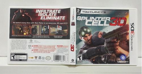 Tom Clancy's Splinter Cell 3D - Nintendo 3DS - Semi-Novo - Carvalho Games
