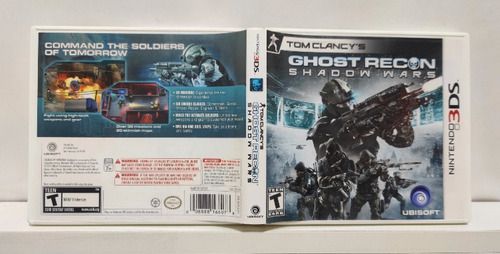 Tom Clancy's Ghost Recon Shadow Wars - Nintendo 3DS - Semi-Novo ...