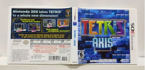 Tetris Axis - Nintendo 3DS - Semi-Novo - Carvalho Games