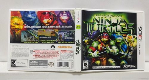 Teenage Mutant Ninja Turtles - Nintendo 3DS - Semi-Novo - Carvalho Games