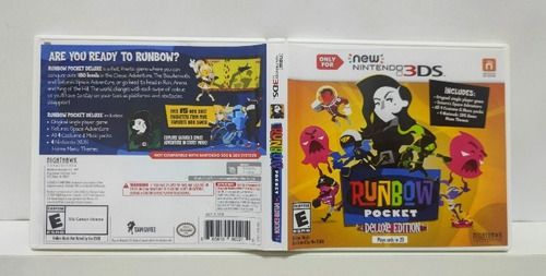 Runbow Pocket Deluxe Edition - New Nintendo 3DS - Semi-Novo - Carvalho ...