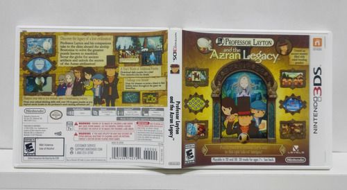 Professor Layton and the Azran Legacy - Nintendo 3DS - Semi-Novo ...