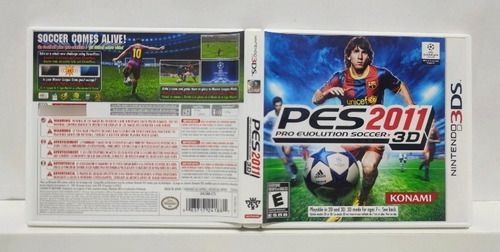 Pro Evolution Soccer 2011 3D - Nintendo 3DS - Semi-Novo - Carvalho Games