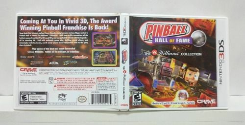 Pinball Hall Of Fame The Williams Collection - Nintendo 3DS - Semi-Novo ...