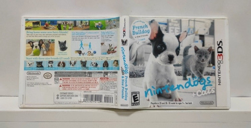 Nintendogs + Cats: French Bulldog & New Friends - Nintendo 3DS - Semi ...