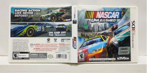 Nascar Unleashed - Nintendo 3DS - Semi-Novo - Carvalho Games