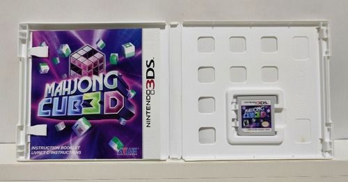 Mahjong Cub 3D - Nintendo 3DS - Semi-Novo - Carvalho Games