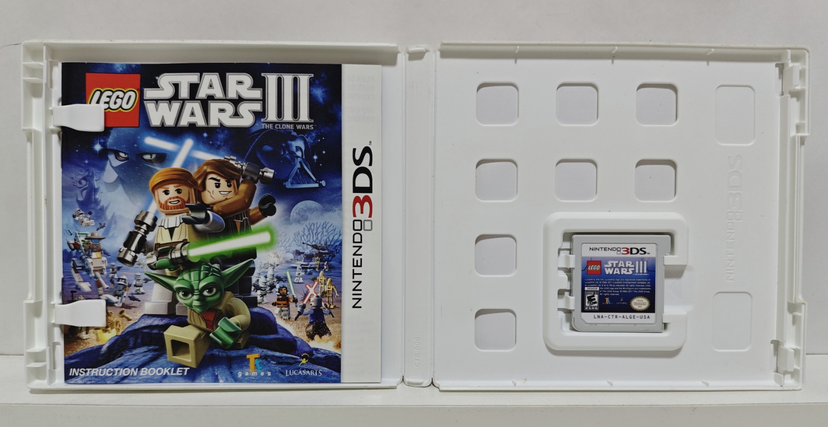 Lego Star Wars III The Clone Wars - Nintendo 3DS - Semi-Novo - Carvalho ...