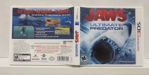 Jaws Ultimate Predator - Nintendo 3DS - Semi-Novo - Carvalho Games