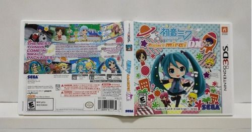 Hatsune Miku Project Mirai DX - Nintendo 3DS - Semi-Novo - Carvalho Games