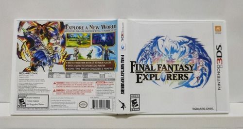 Final Fantasy Explorers - Nintendo 3DS - Semi-Novo - Carvalho Games