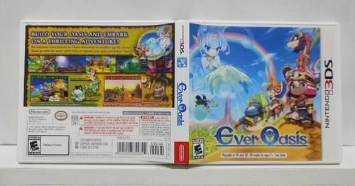 Ever Oasis - Nintendo 3DS - Semi-Novo - Carvalho Games