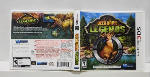 Deer Drive Legends - Nintendo 3DS - Semi-Novo - Carvalho Games