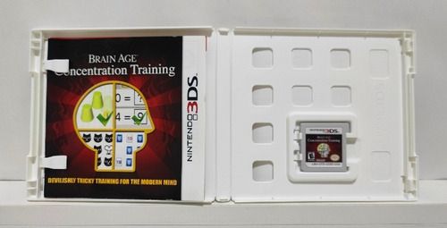 Brain Age Concentration Training - Nintendo 3DS - Semi-Novo - Carvalho ...