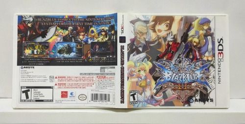 Blazblue Continuum Shift II - Nintendo 3DS - Semi-Novo - Carvalho Games