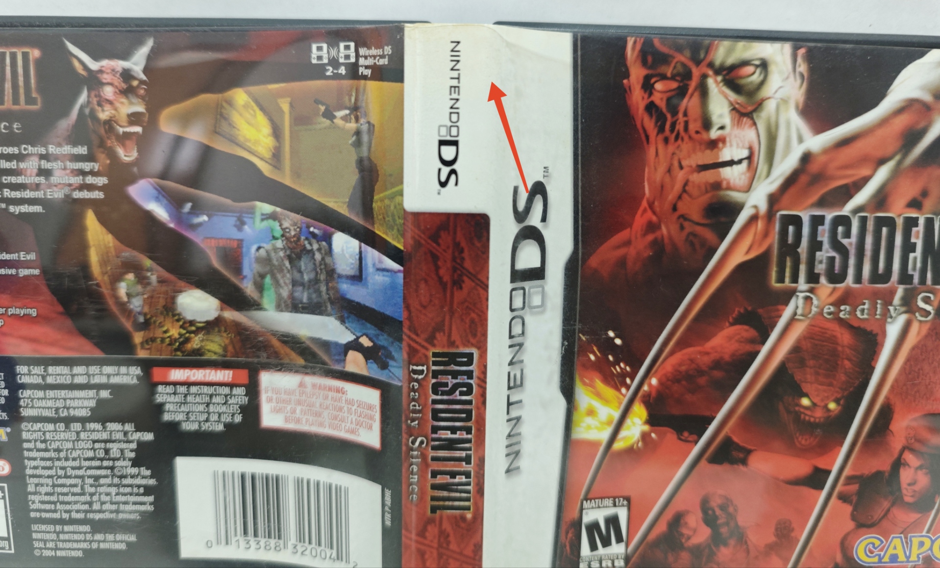 Resident Evil Deadly Silence - Nintendo DS - Semi-Novo - Carvalho Games