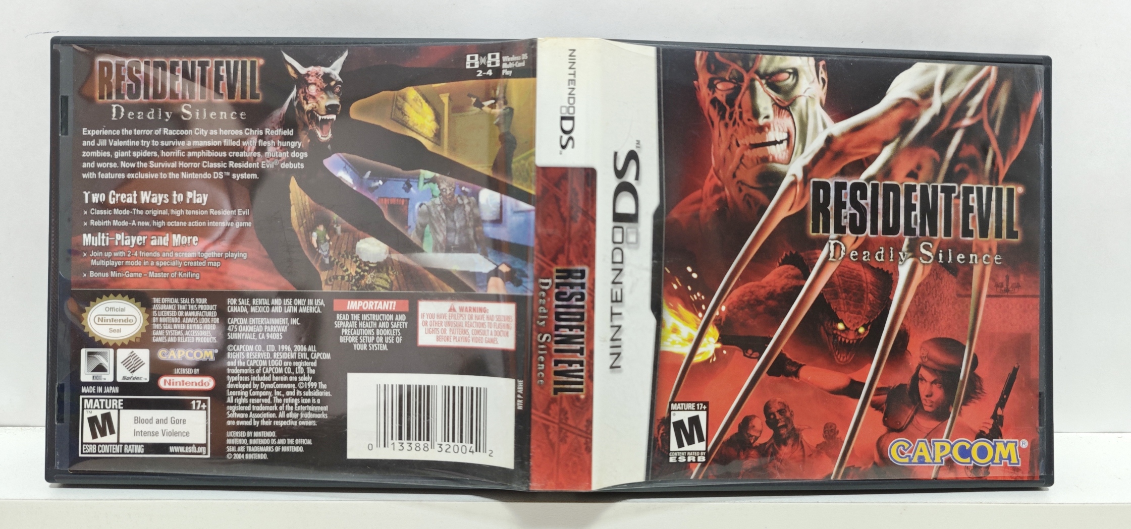 Resident Evil Deadly Silence - Nintendo DS - Semi-Novo - Carvalho Games