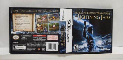 Percy Jackson and the Olympians the Lightning Thief - Nintendo DS ...