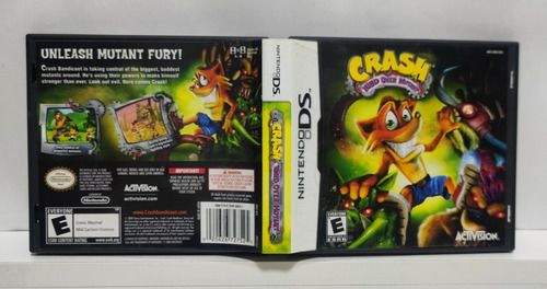Crash Mind Over Mutant - Nintendo DS - Semi-Novo - Carvalho Games
