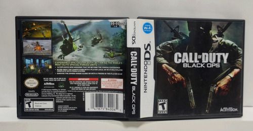 Call Of Duty Black Ops - Nintendo DS - Semi-Novo - Carvalho Games