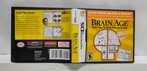 Brain Age - Nintendo DS - Semi-Novo - Carvalho Games