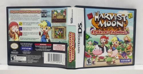 Harvest Moon Frantic Farming - Nintendo DS - Semi-Novo - Carvalho Games