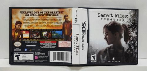 Secret Files: Tunguska - Nintendo DS - Semi-Novo - Carvalho Games