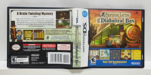 Professor Layton And The Diabolical Box - Nintendo DS - Semi-Novo ...