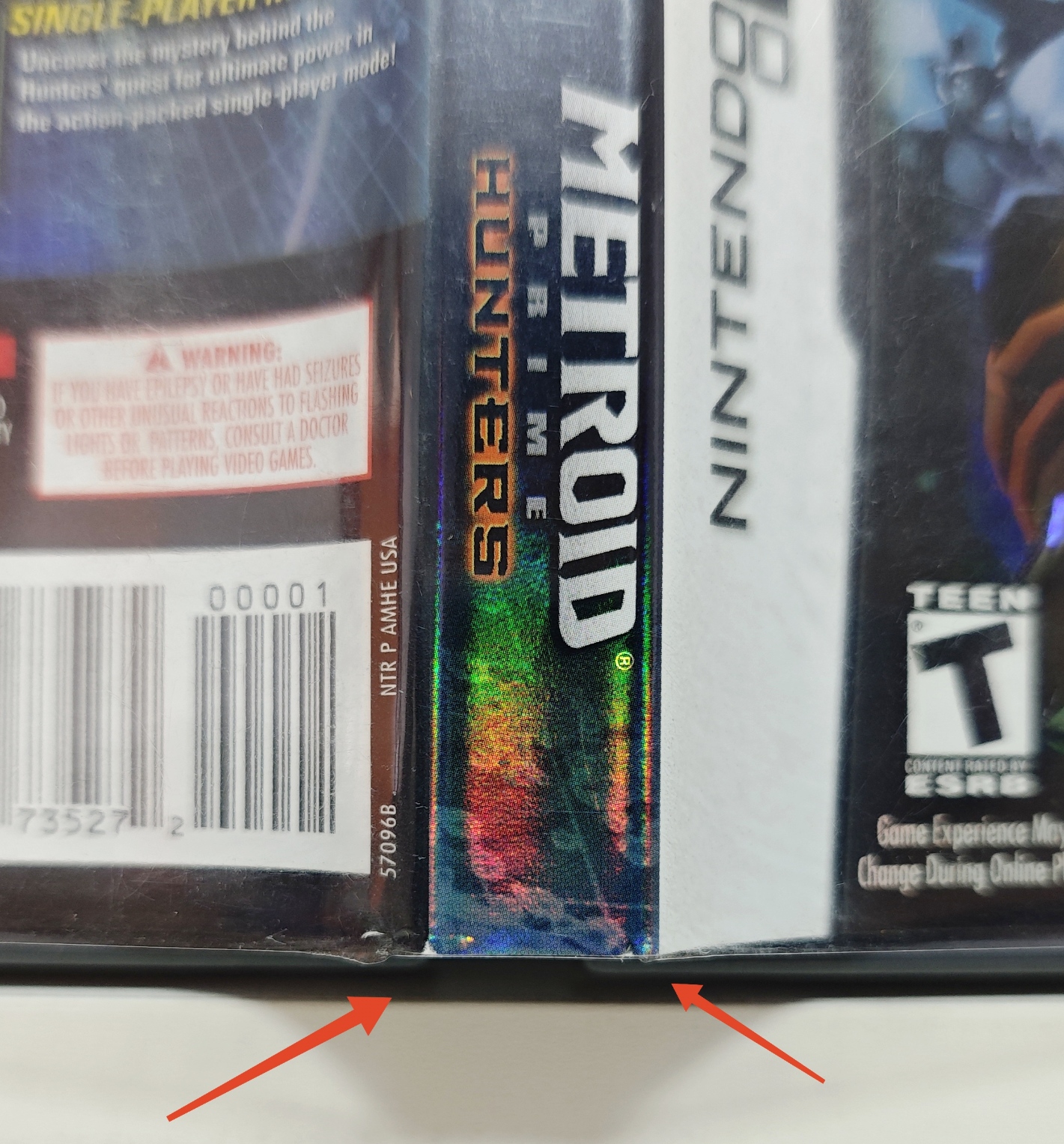 Metroid Prime Hunters - Nintendo DS - Semi-Novo - Carvalho Games