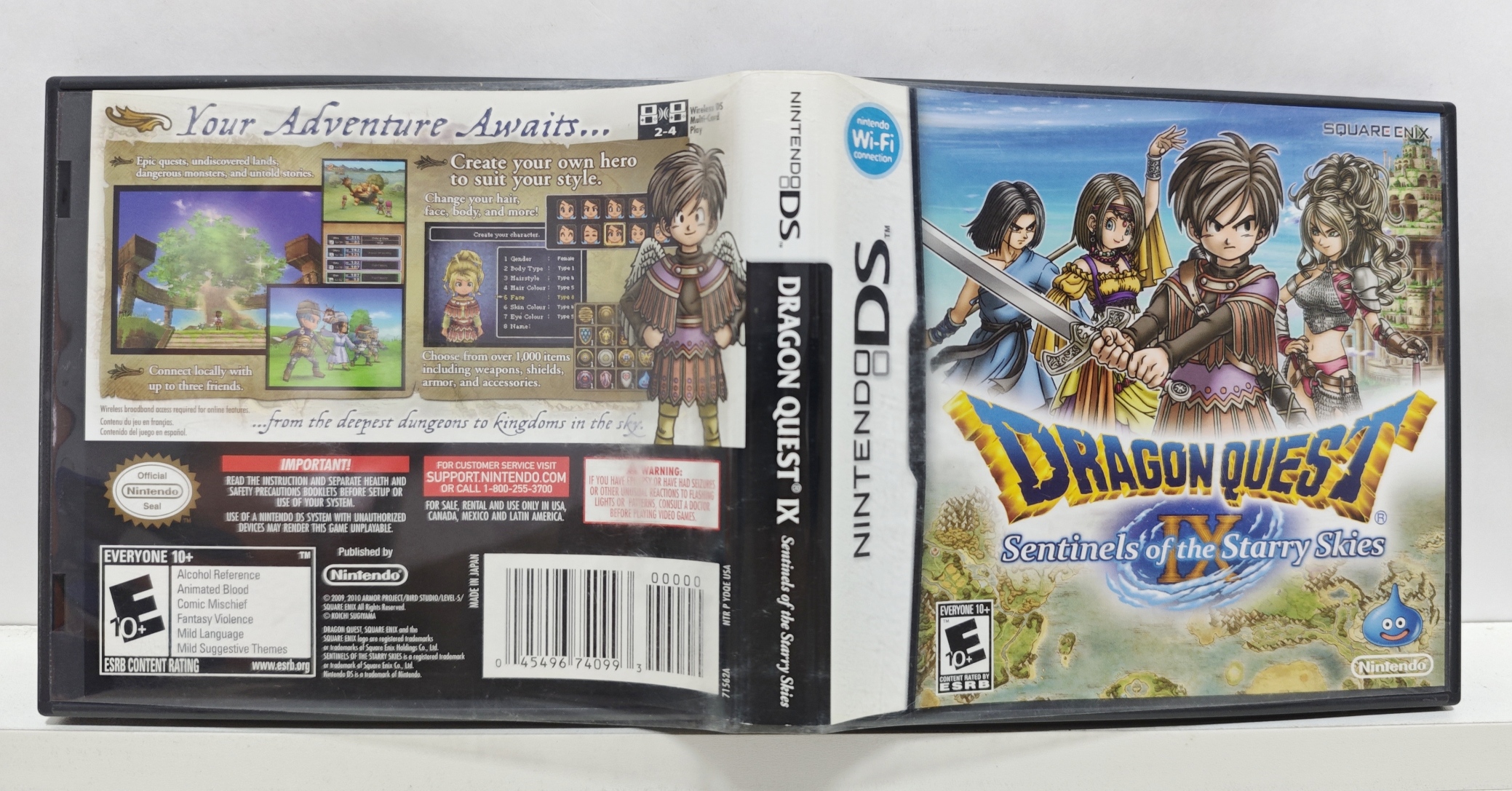 Dragon Quest IX Sentinels Of The Starry Skies - Nintendo DS - Semi-Novo ...