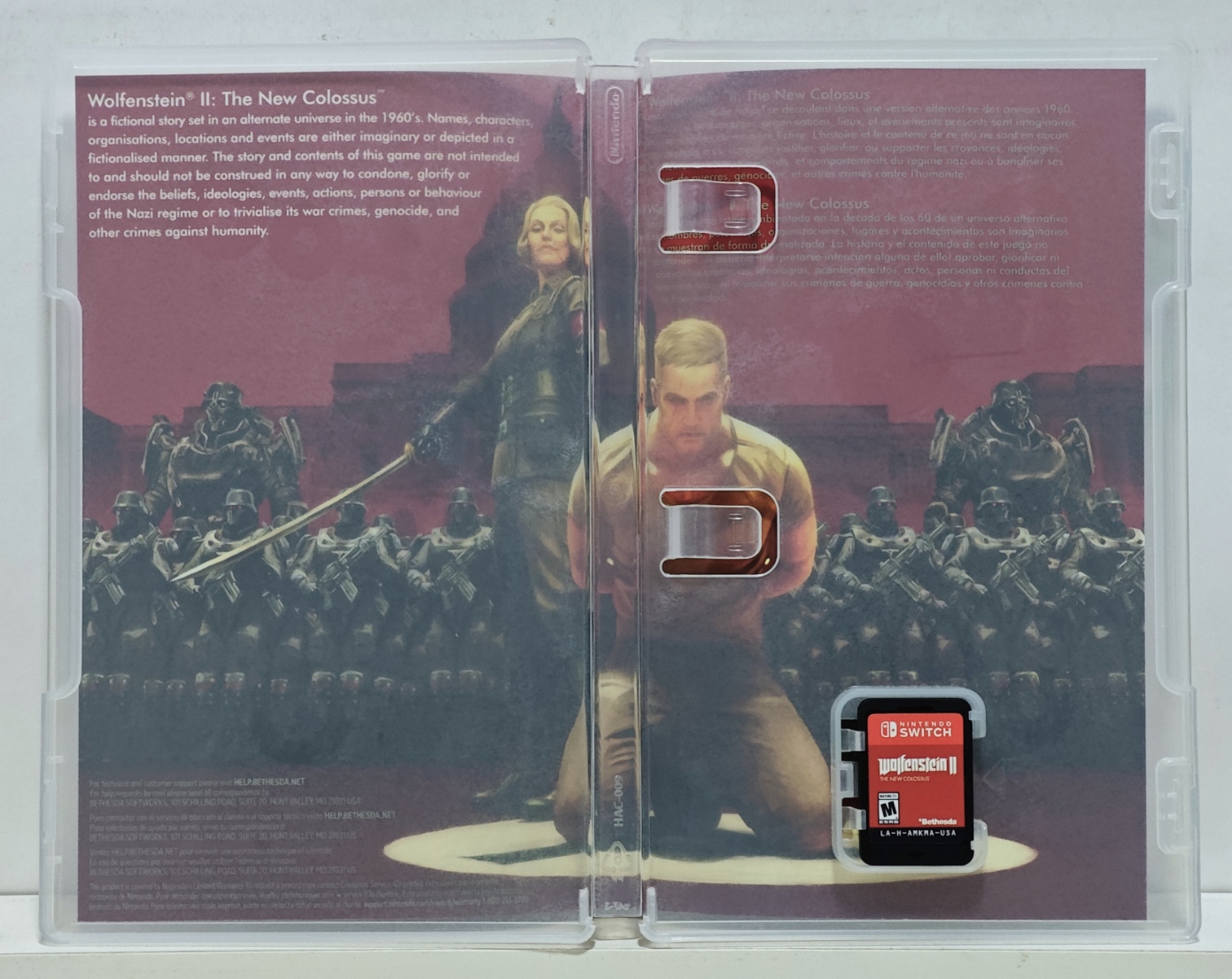 Wolfenstein II The New Colossus - Nintendo Switch - Semi-Novo ...