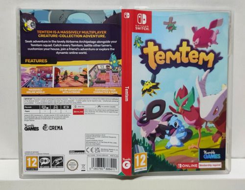 Temtem - Nintendo Switch - Semi-Novo - Carvalho Games