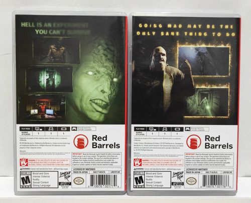 Outlast Double Pack - Outlast Bundle Of Terror / Outlast II - Nintendo ...