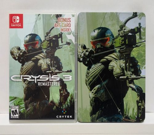 Crysis 3 Remastered Steelbook Deluxe Edition - Nintendo Switch - Semi-Novo - Limited Run Games ...