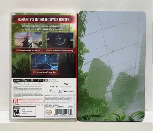 Crysis 3 Remastered Steelbook Deluxe Edition - Nintendo Switch - Semi-Novo - Limited Run Games ...