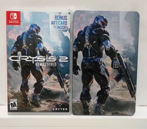 Crysis 2 Remastered Steelbook Deluxe Edition - Nintendo Switch - Semi-Novo - Limited Run Games ...