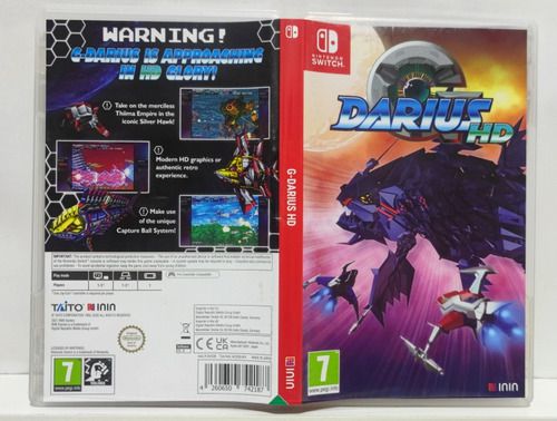 G-Darius HD - Nintendo Switch - Semi-Novo - Carvalho Games
