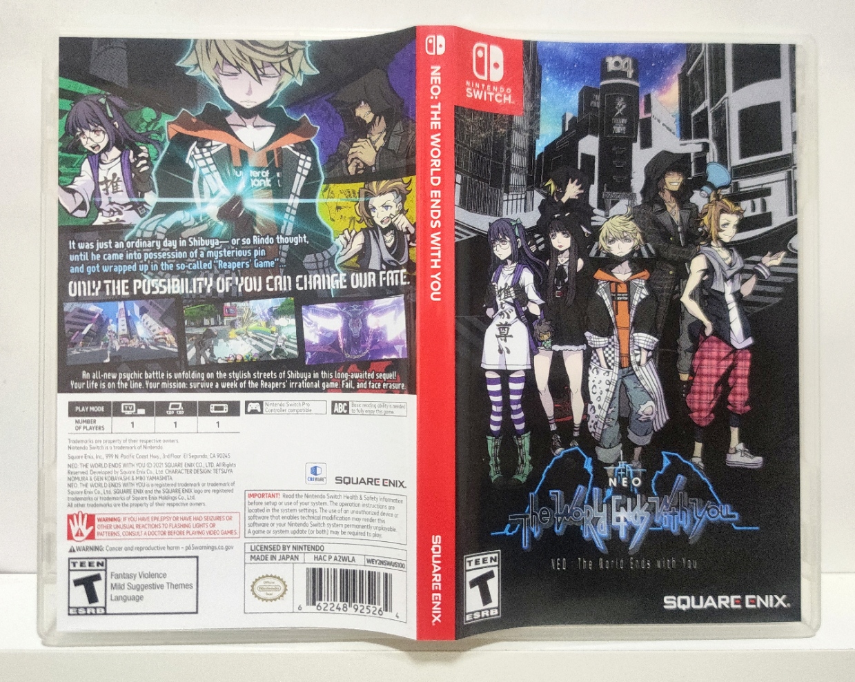 Neo: The World Ends With You - Nintendo Switch - Semi-Novo - Carvalho Games