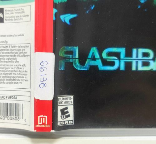Flashback - Nintendo Switch - Semi-Novo - Carvalho Games