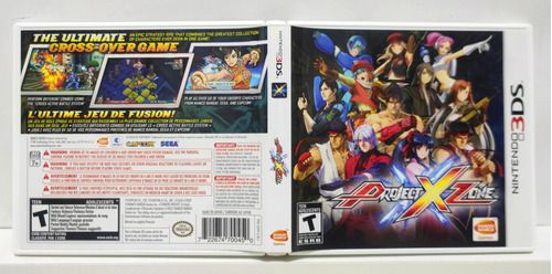 Project X Zone - Nintendo 3DS - Semi-Novo - Carvalho Games
