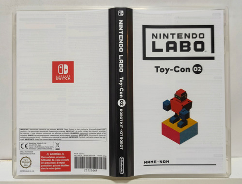 Nintendo Labo Robot Kit - Nintendo Switch - Carvalho Games
