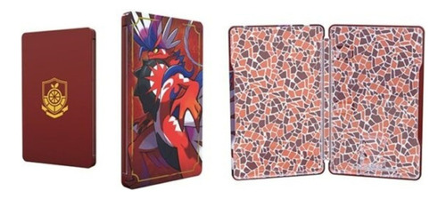 Steelbook Pokemon Scarlet - Nintendo Switch - Carvalho Games