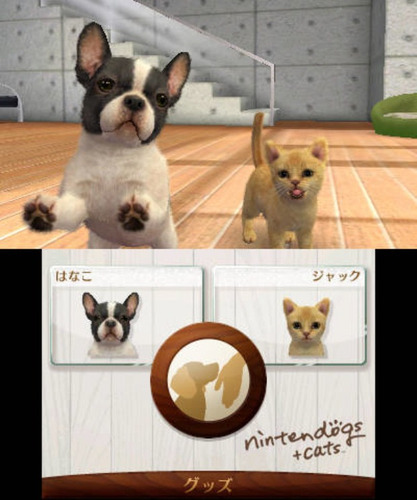 Nintendogs + Cats: French Bulldog & New Friends - Nintendo 3DS ...