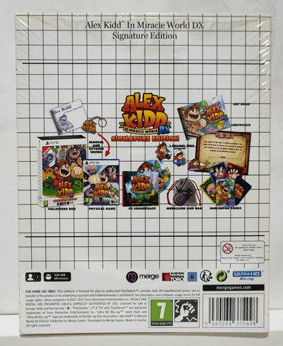 Alex Kidd In Miracle World DX Signature Edition - PS5 - Semi-Novo ...
