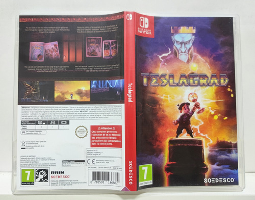 Teslagrad - Nintendo Switch - Semi-Novo - Carvalho Games