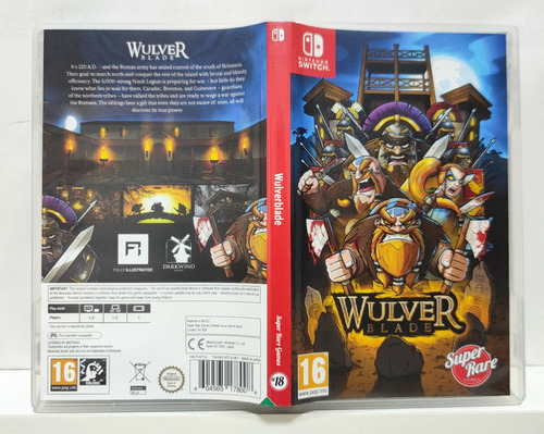 Wulverblade - Nintendo Switch - Semi-Novo - Super Rare Games - Carvalho Games
