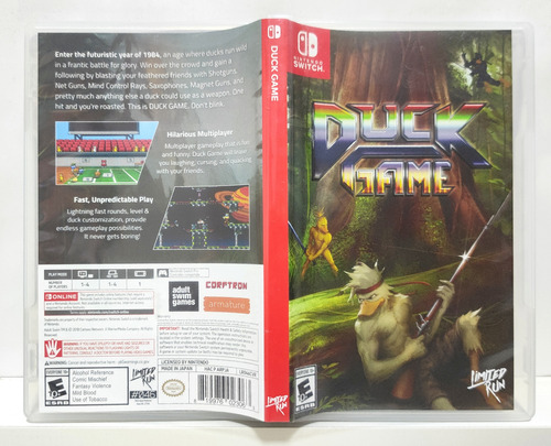 Duck Game - Nintendo Switch - Semi-Novo - Limited Run Games - Carvalho ...