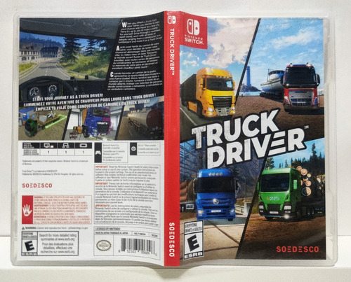 Truck Driver - Nintendo Switch - Semi-Novo - Carvalho Games