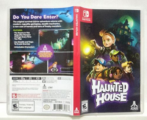 Haunted House - Nintendo Switch - Semi-Novo - Carvalho Games