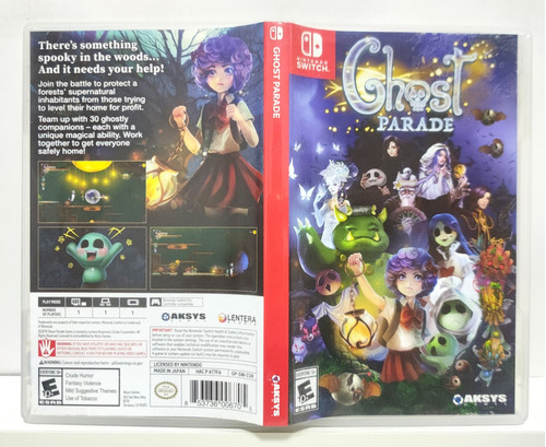 Ghost Parade - Nintendo Switch - Semi-Novo - Carvalho Games